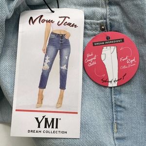 YMI | Jeans | Ymi Dream Collection Rip Mom Jean Sz 29 | Poshmark